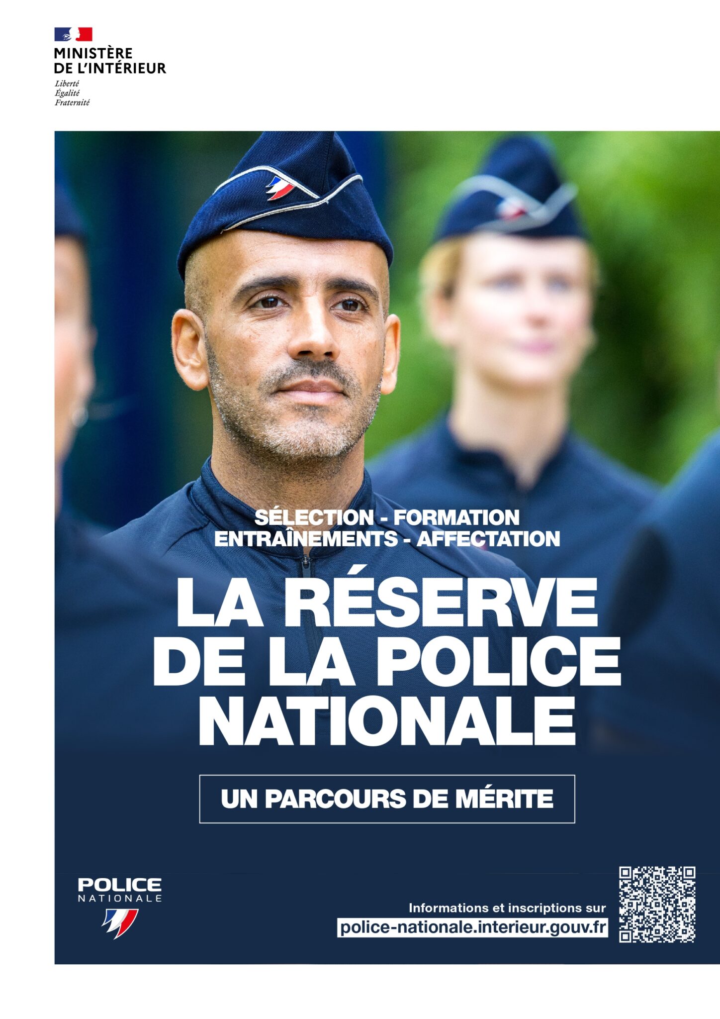 Campagne de recrutement dans le Réserve Opérationnelle de la Police ...